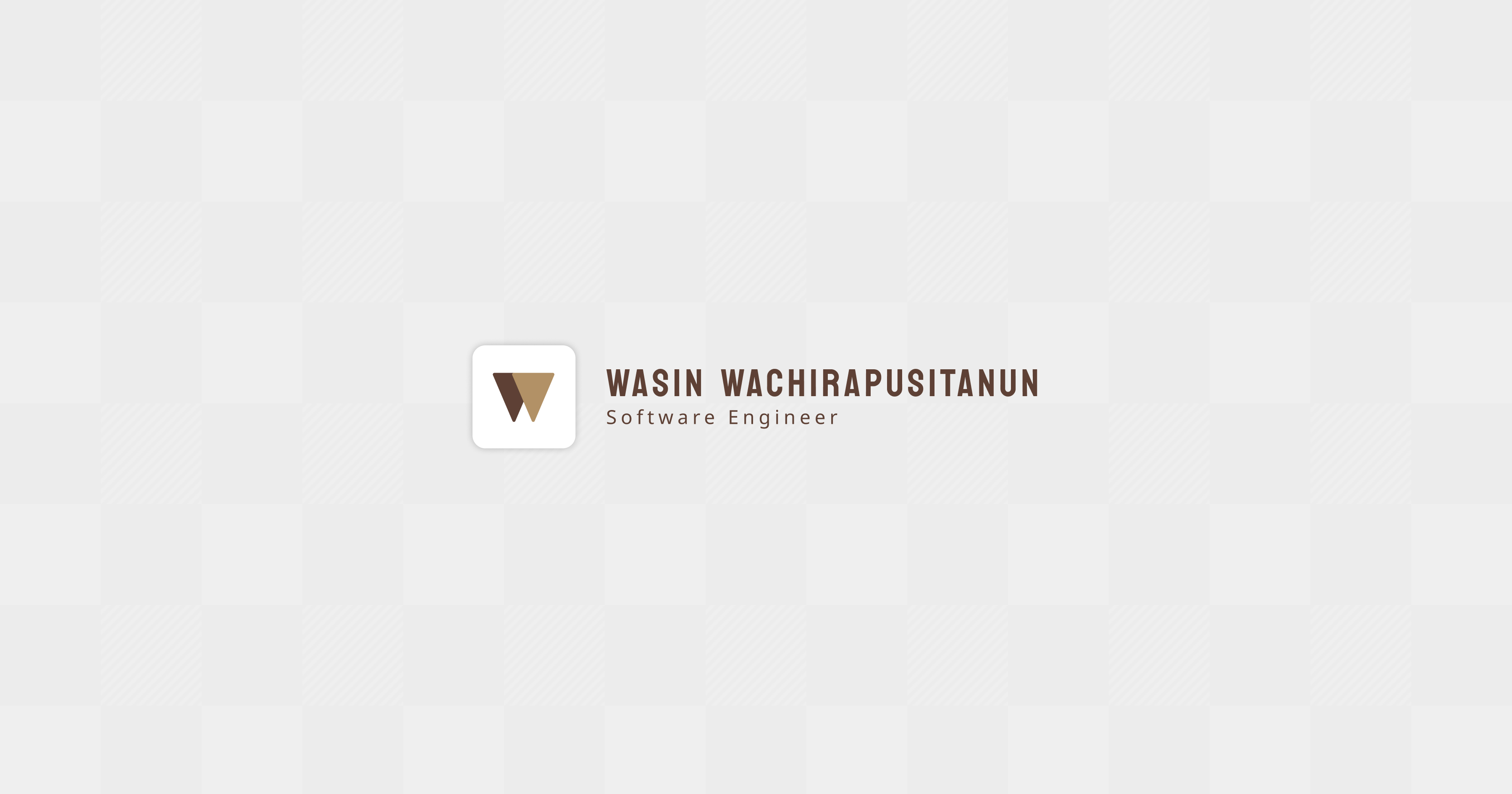 Wasin Wachirapusitanun | Portfolio